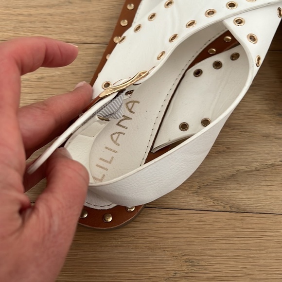 Liliana | Shoes | Liliana White Sandals | Poshmark